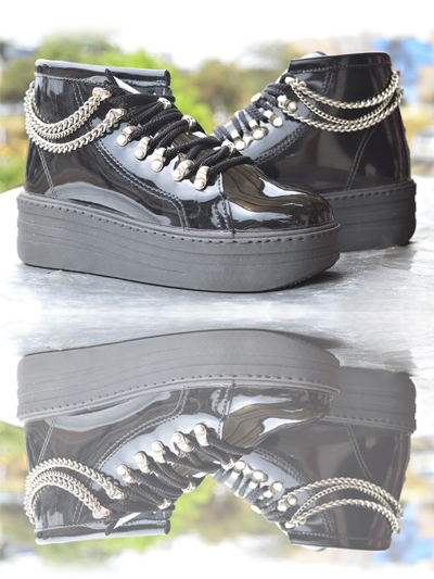 Botas Rockeras Metaleras Bogota Hebillas Taches Cremalleras Goticas ...