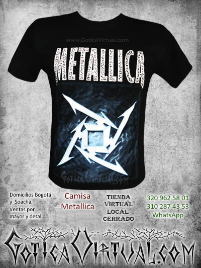 Camisetas Rockeras Bogota Metaleras Negras Oscuras Bandas Grupos Rock ...